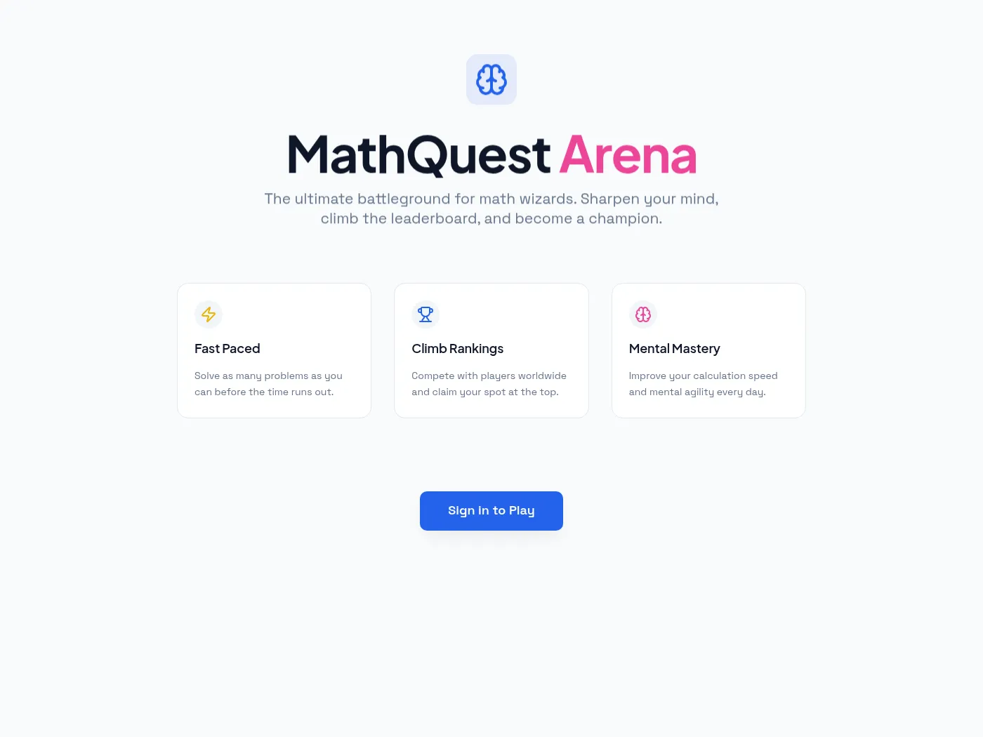 MathQuest Arena