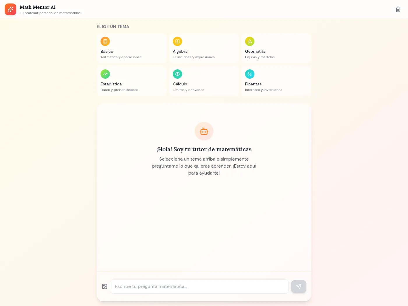 Math Mentor AI