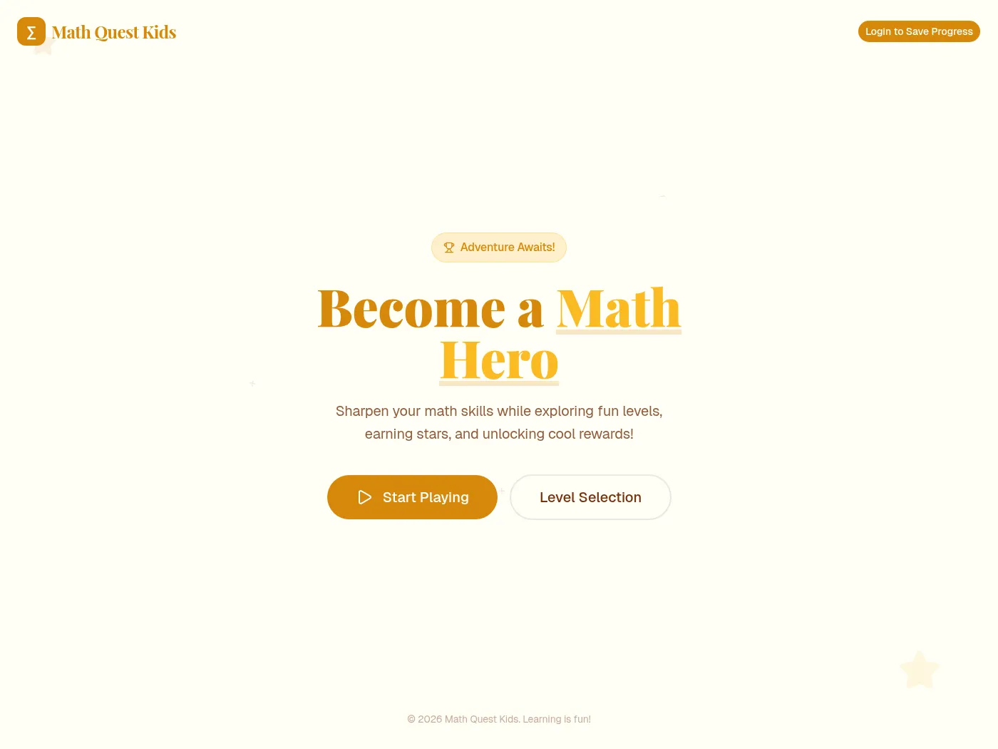Math Quest Kids