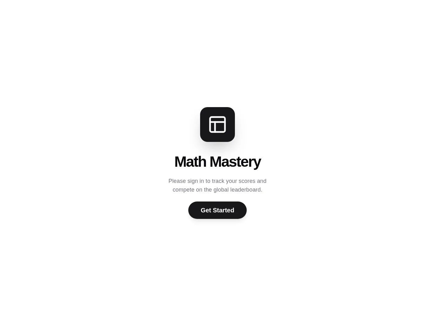 Math Mastery Trainer