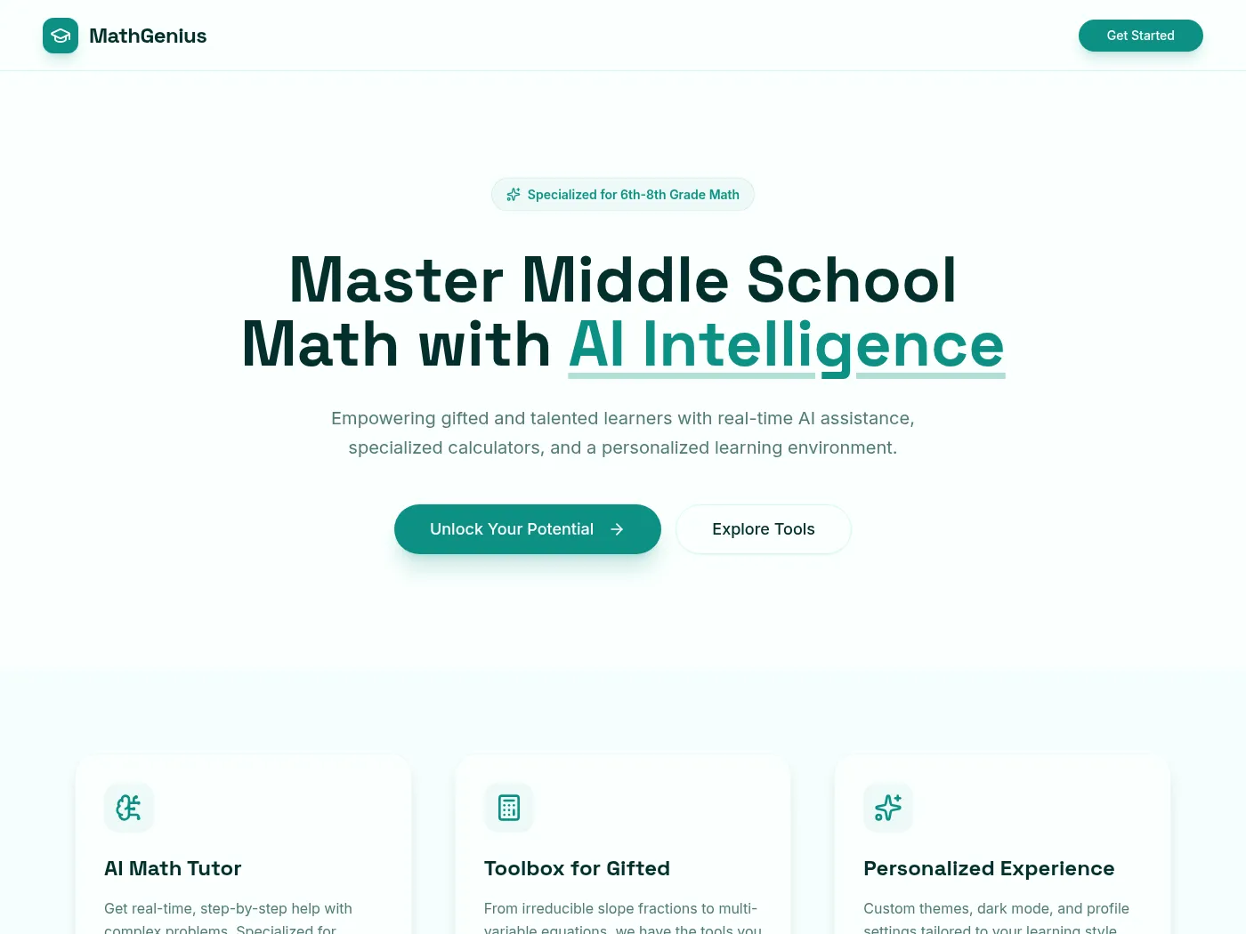 MathGenius AI Suite