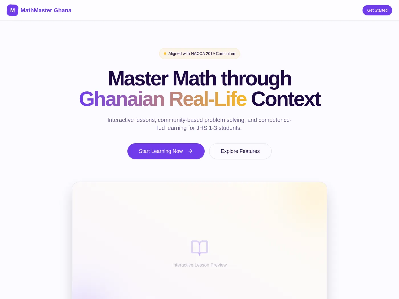 MathMaster Ghana JHS || SZ
