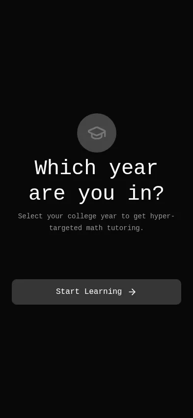 MathMaster Tutor App