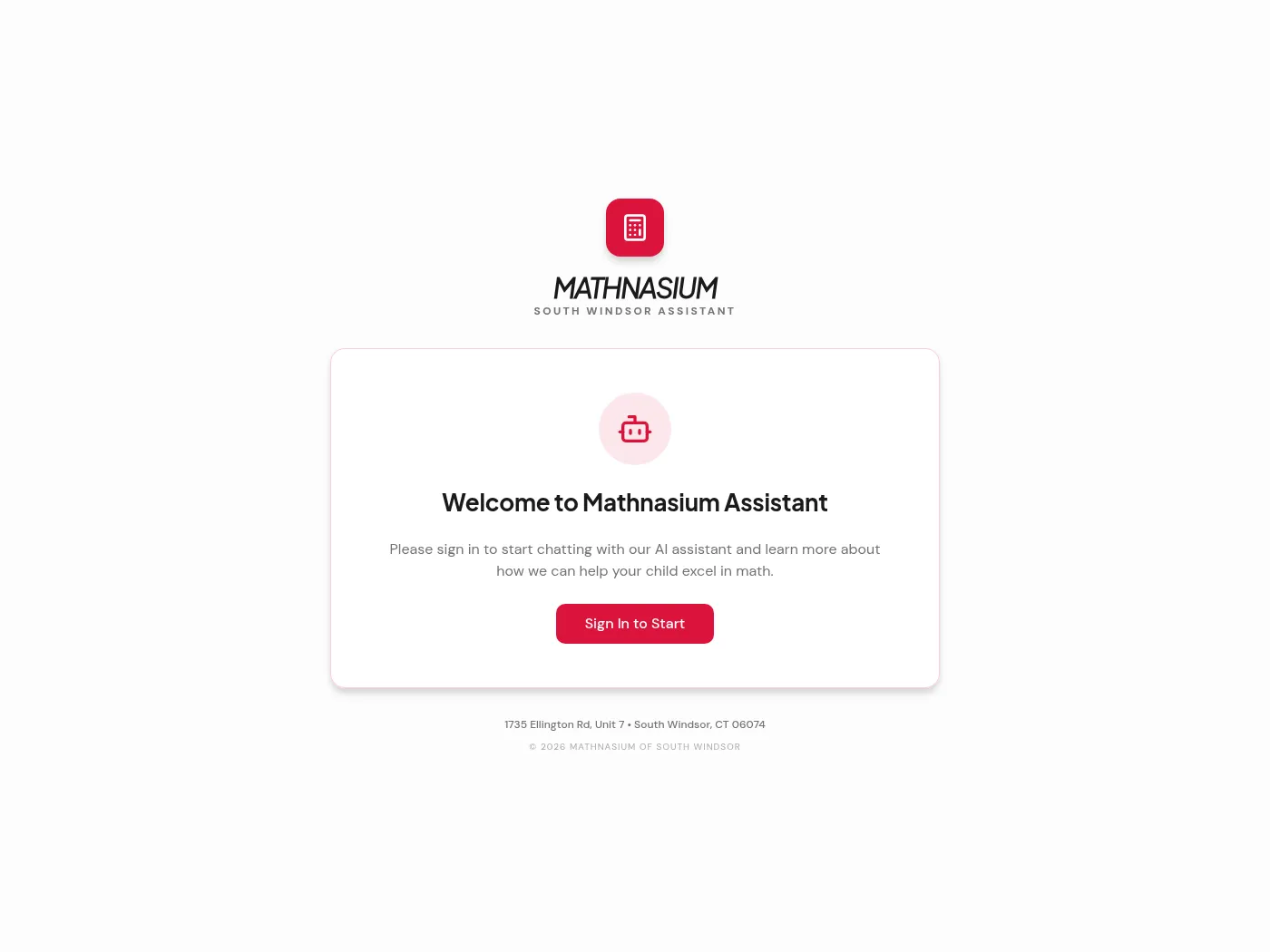 Mathnasium AI Chatbot