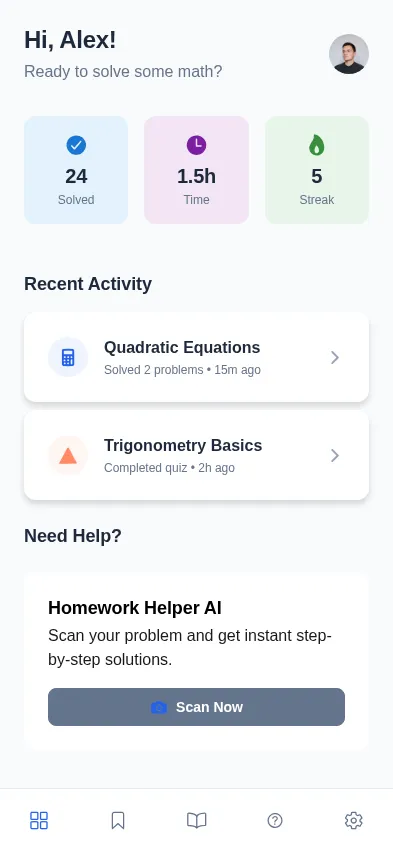 Maths Homework Helper