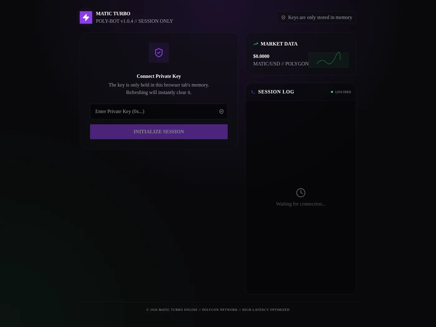 MATIC Turbo Trading Bot