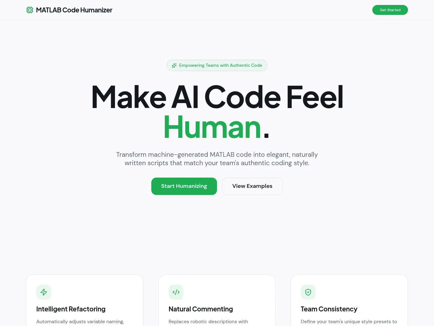 MATLAB Code Humanizer