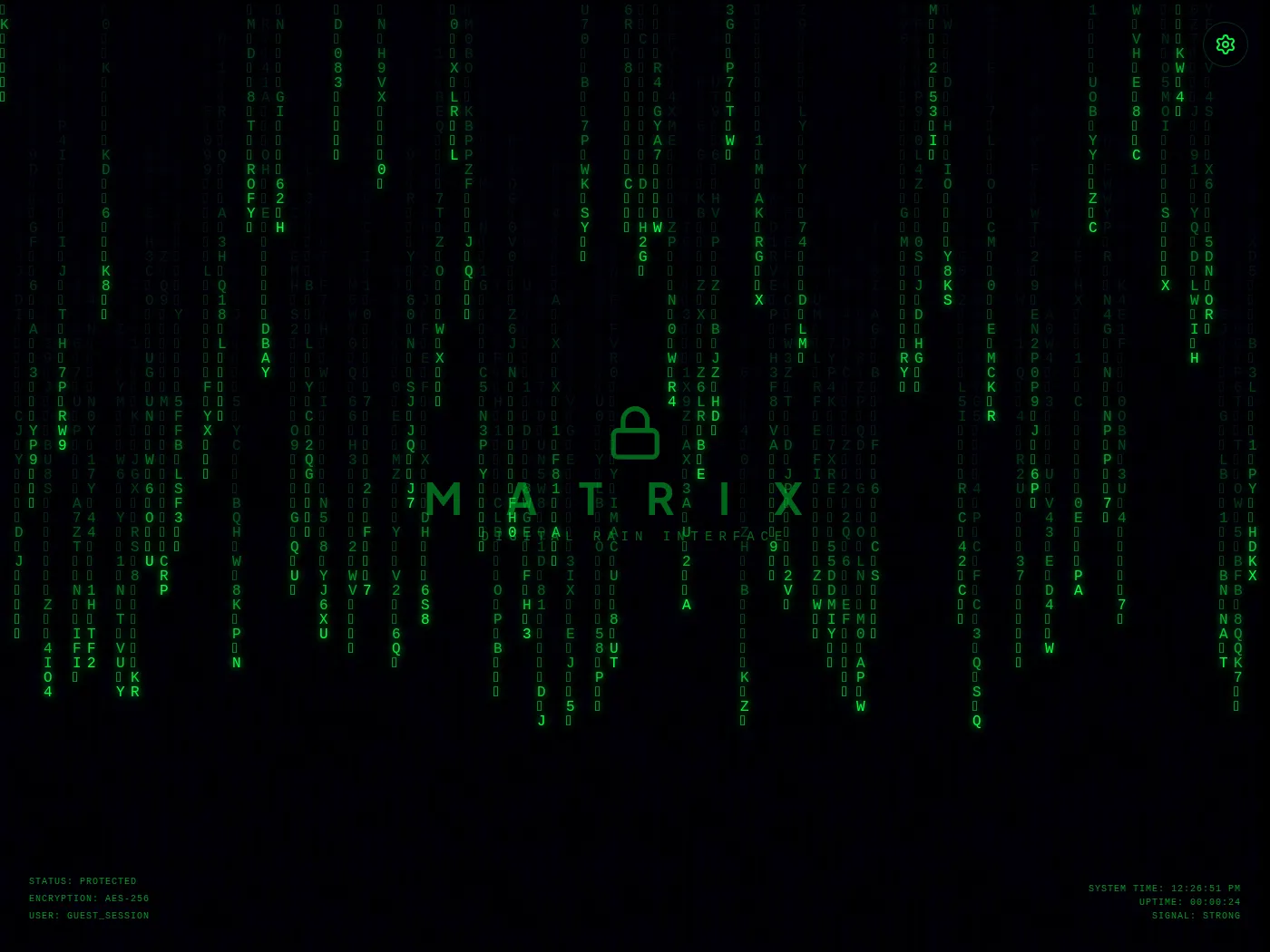 Matrix Screen Saver