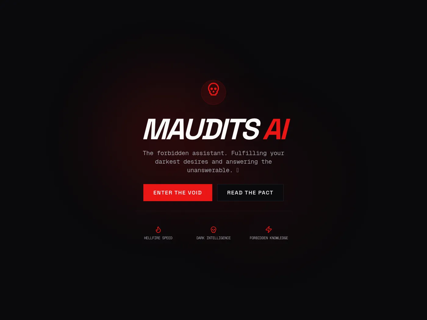 Maudits AI Bot