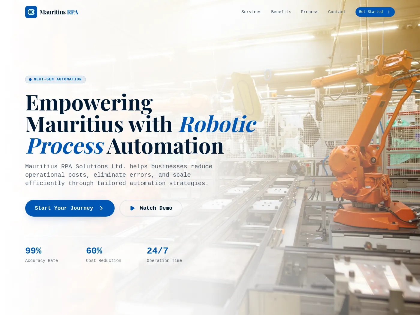 Mauritius RPA Solutions Site