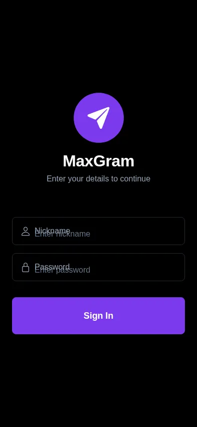MaxGram Messenger