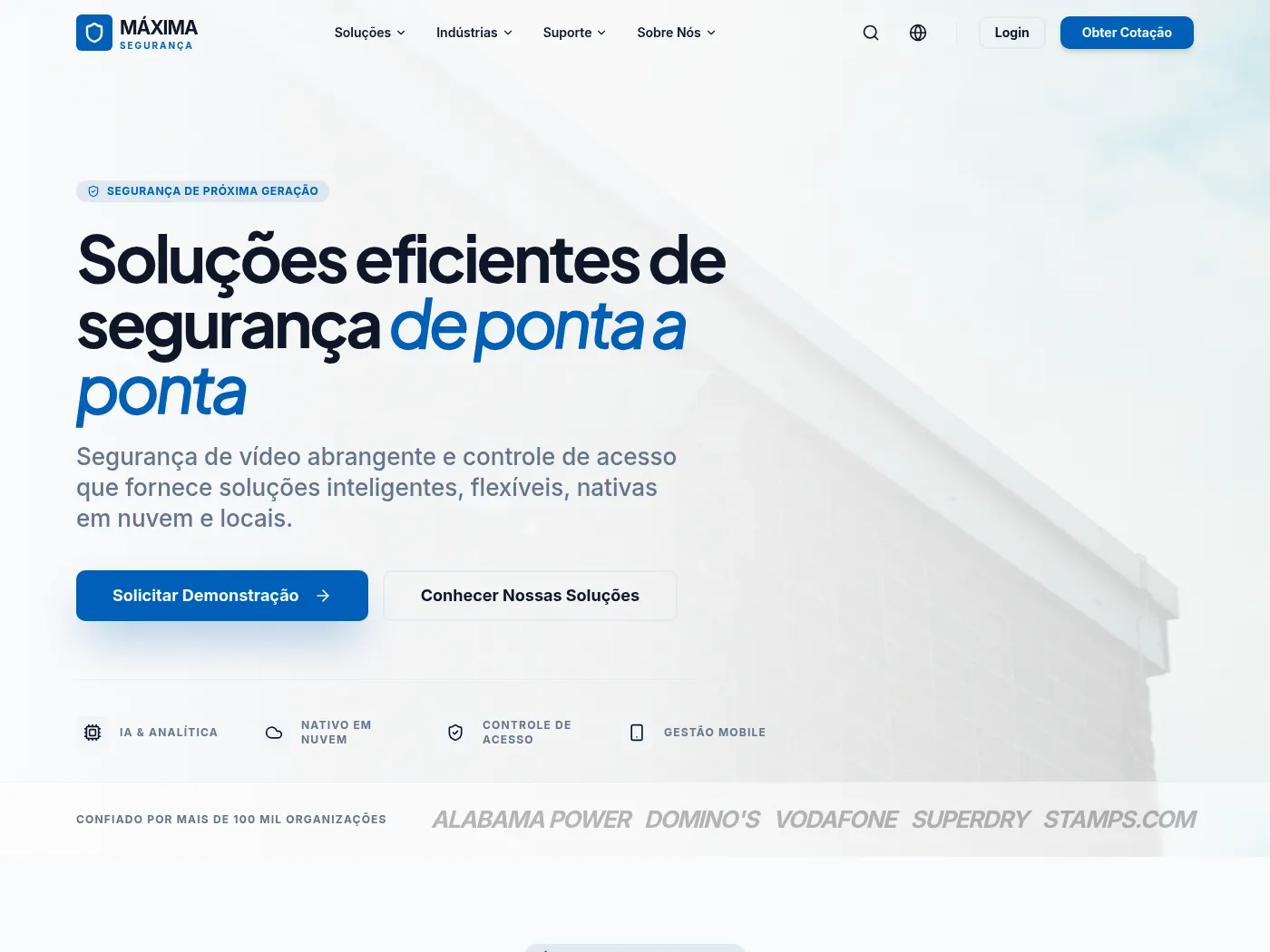 Máxima Segurança Site