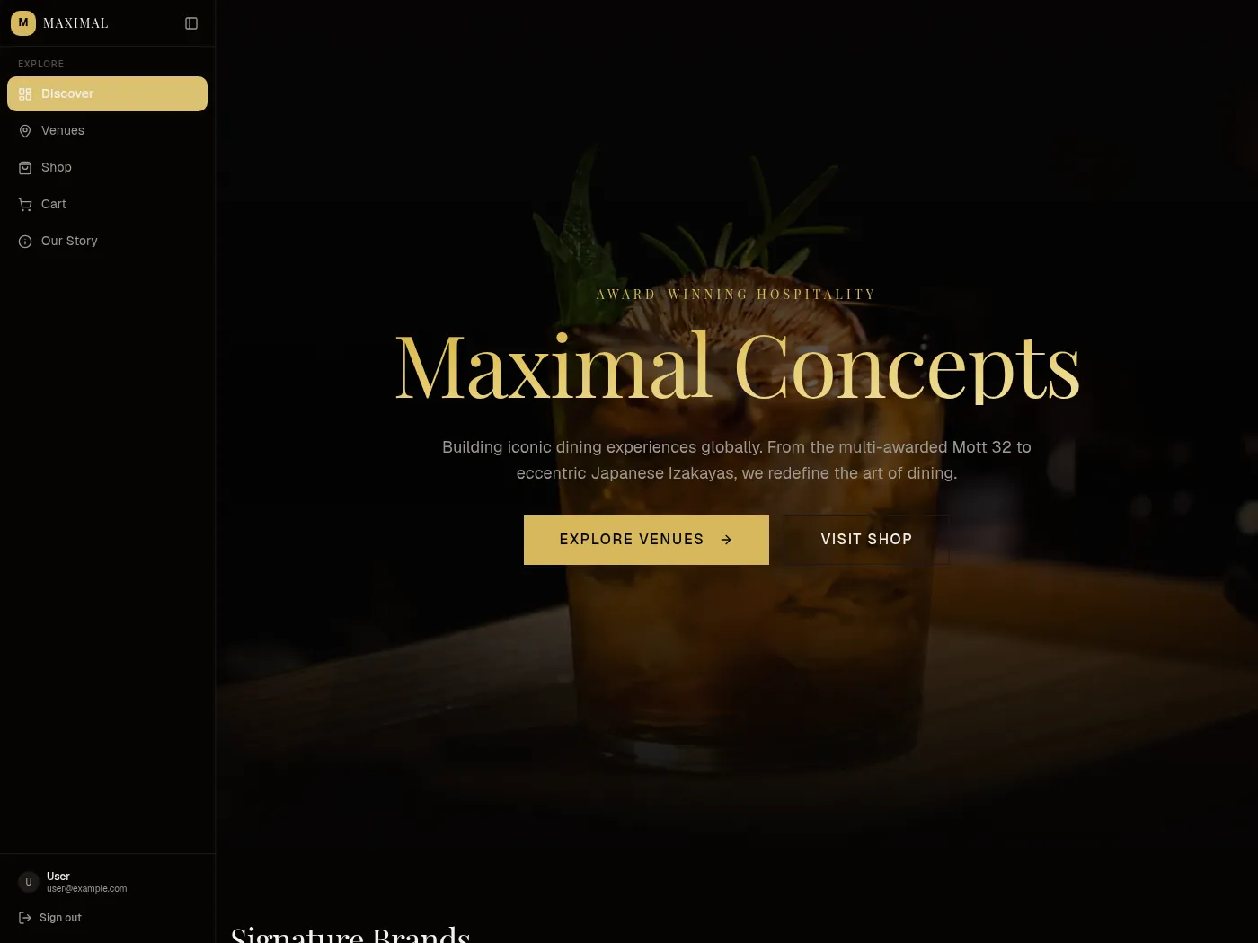 Maximal Concepts Showcase