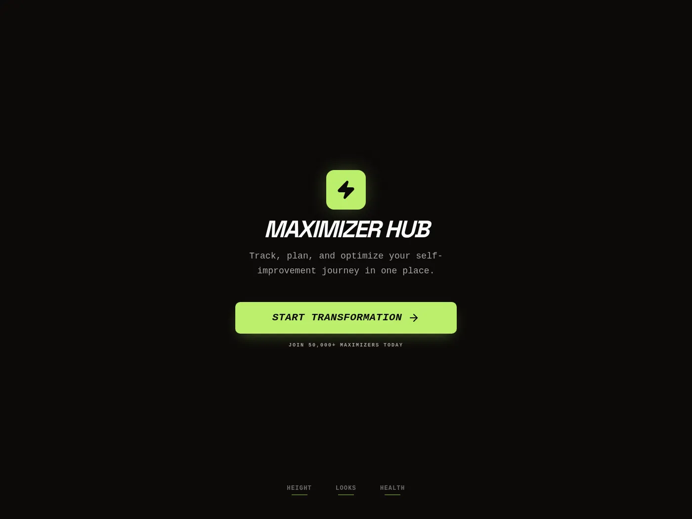 Maximizer Hub