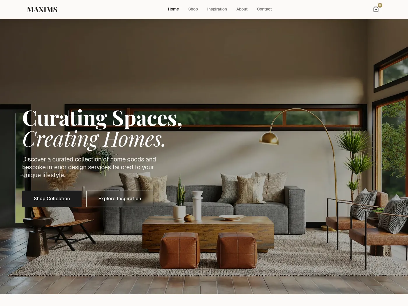 Maxims Interior Showcase