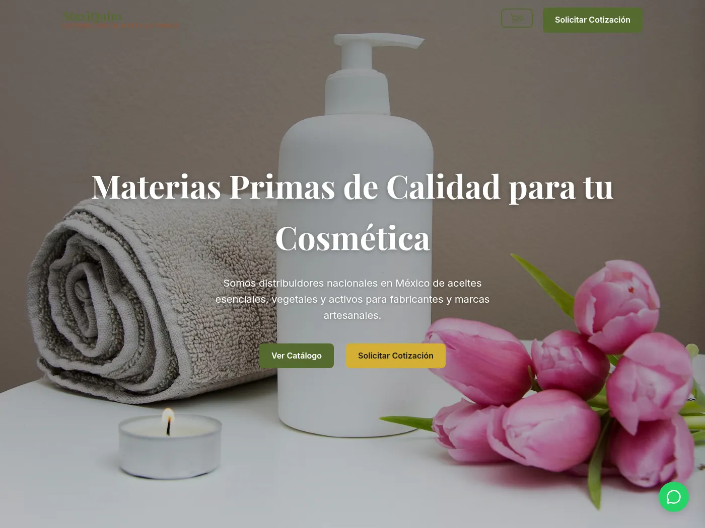 MaxiQuim Catálogo Web