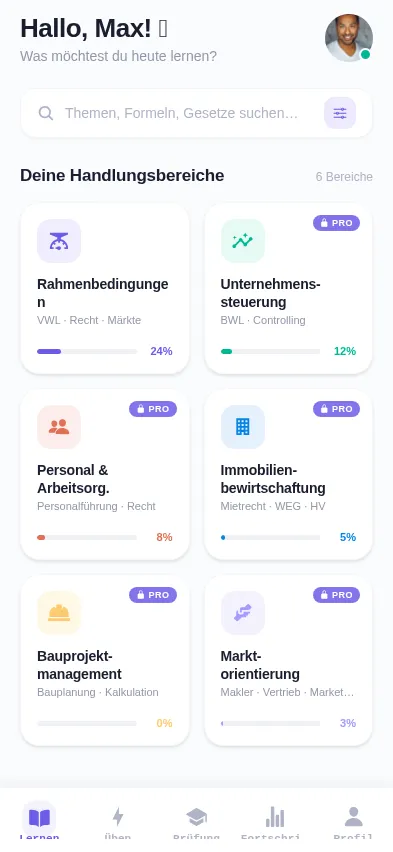 MaxLearn Mobile App