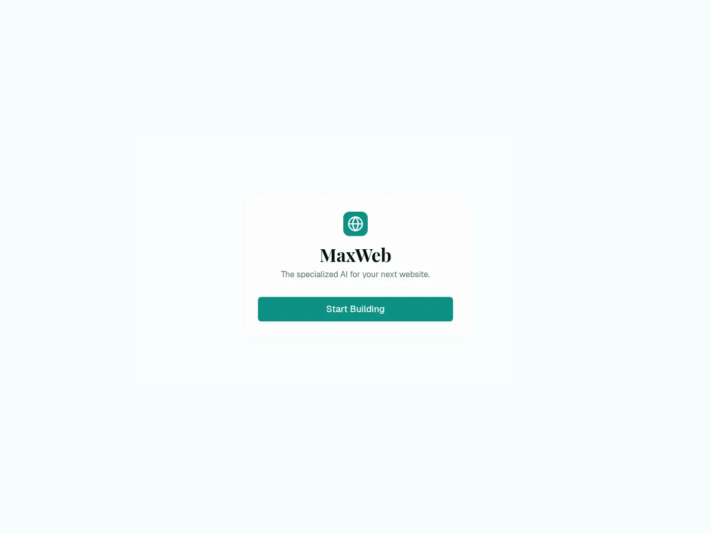 MaxWeb AI Website Builder