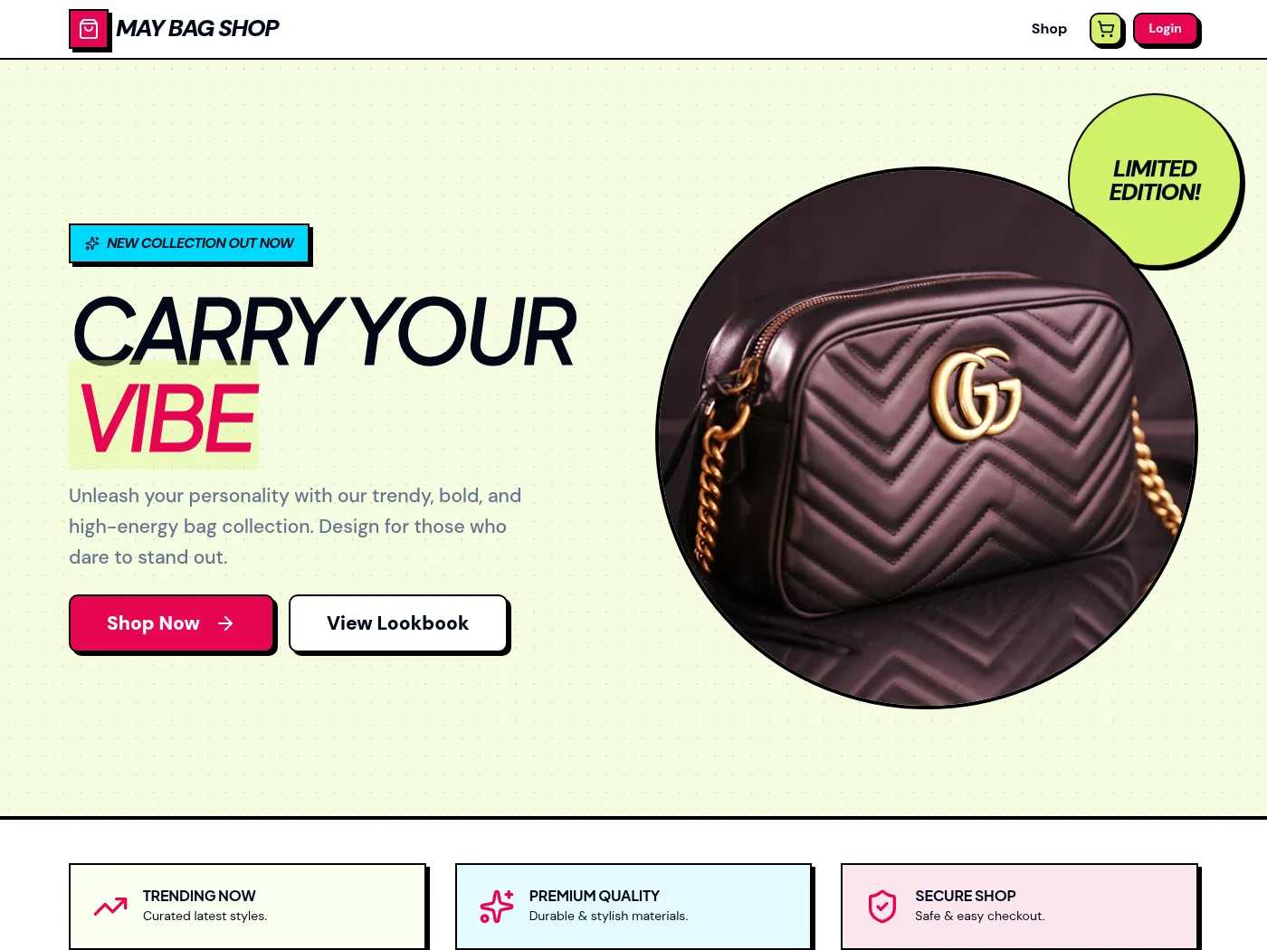 May Bag Shop Site