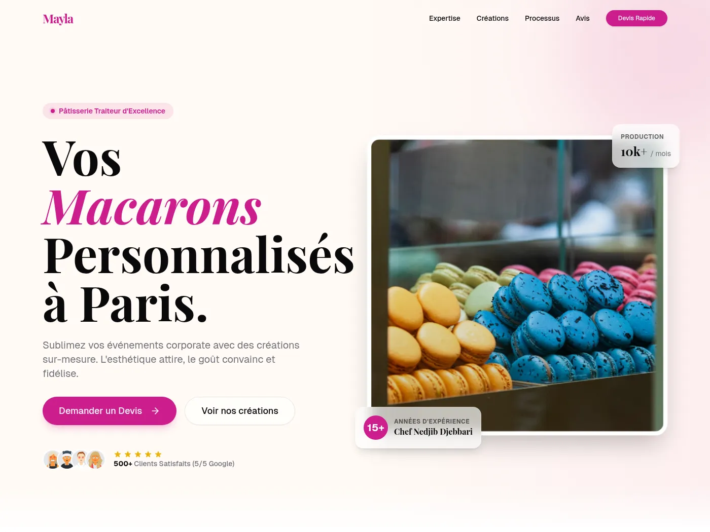 Mayla Custom Macarons LP