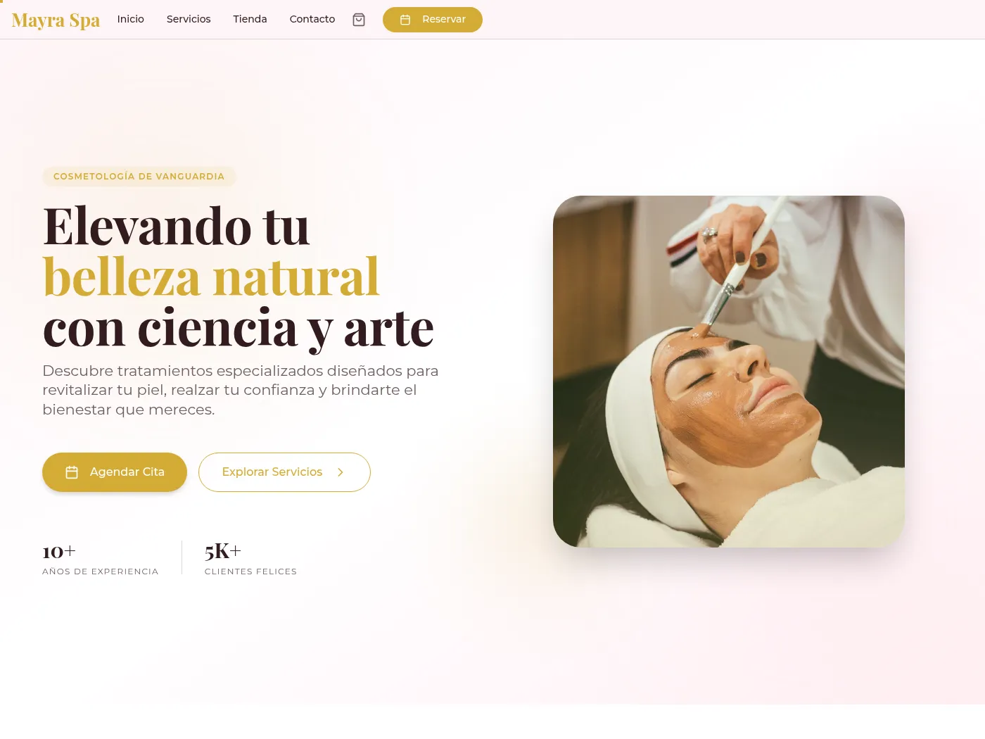 Mayra Spa Luxe Booking