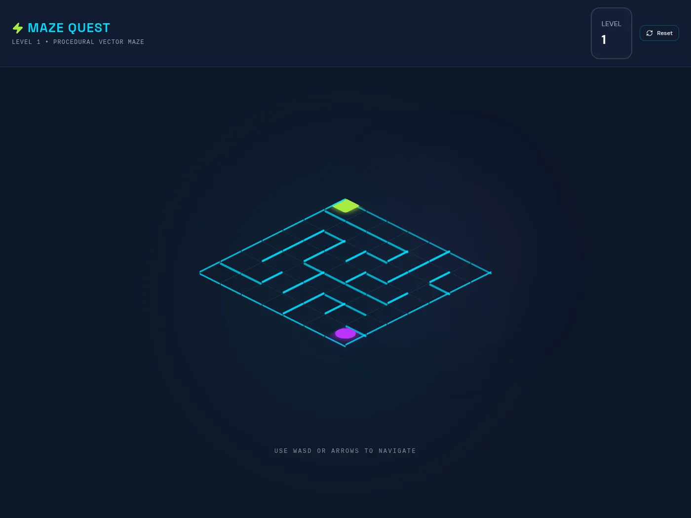 Maze Quest Game