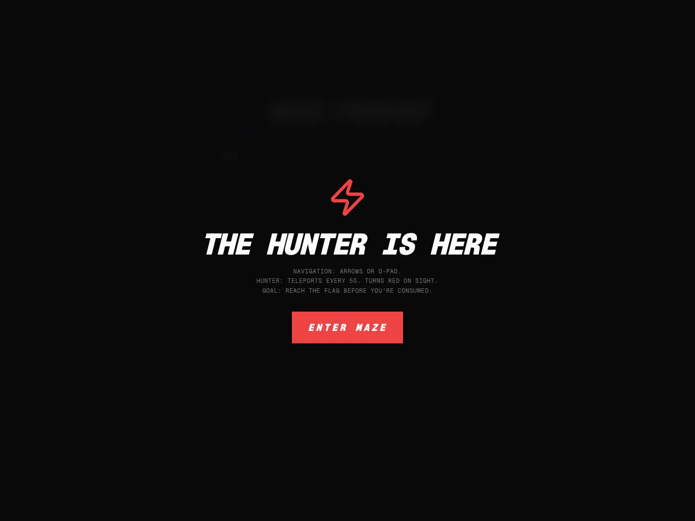 Maze Pursuer Game