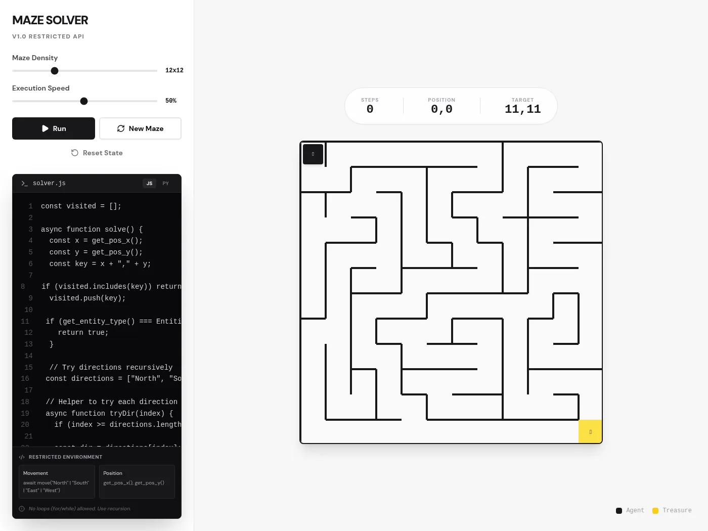 Maze Solver Builder