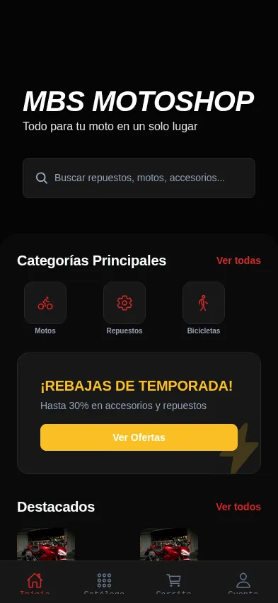 MBS MotoShop App