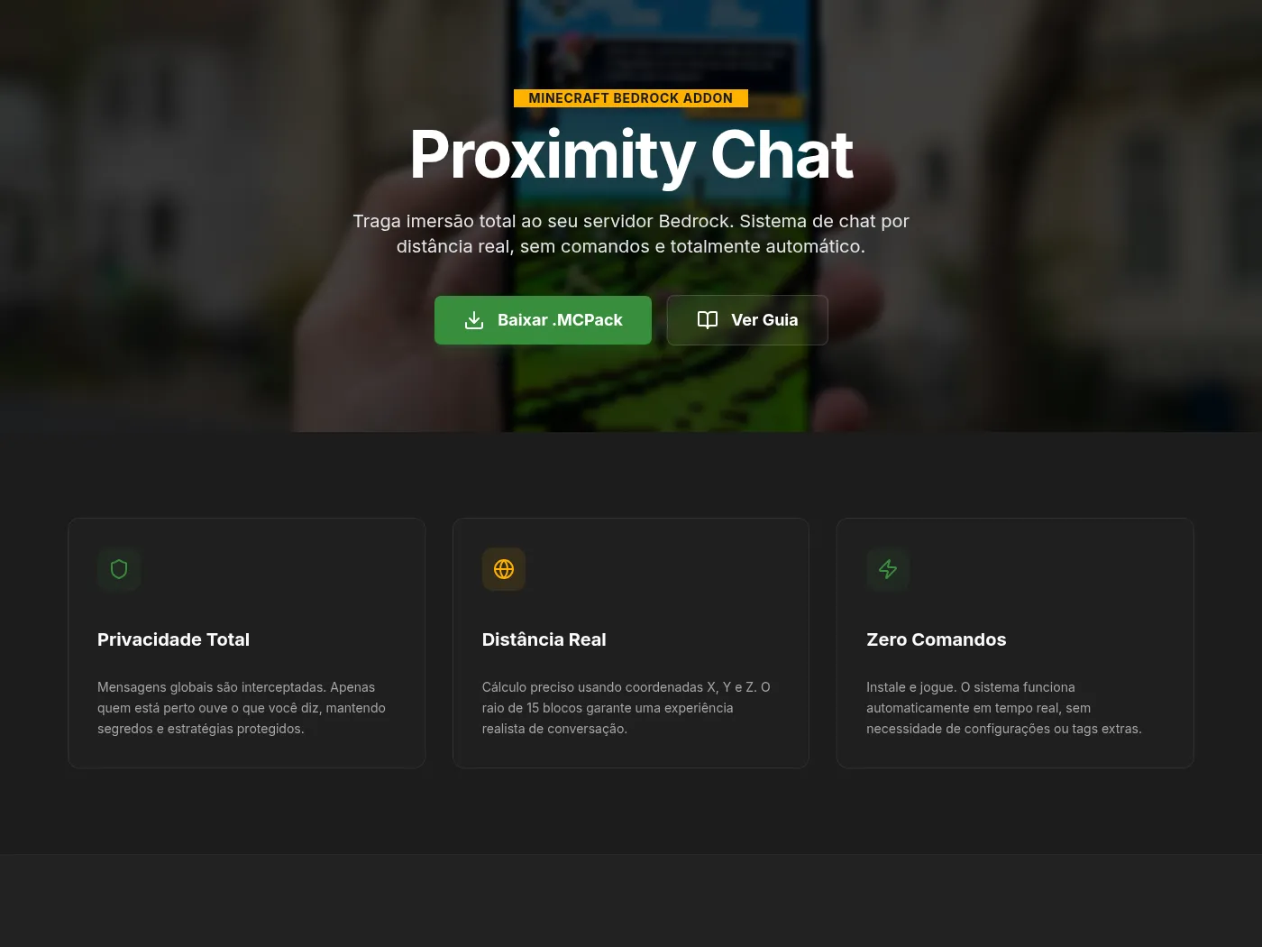 Minecraft Proximity Chat