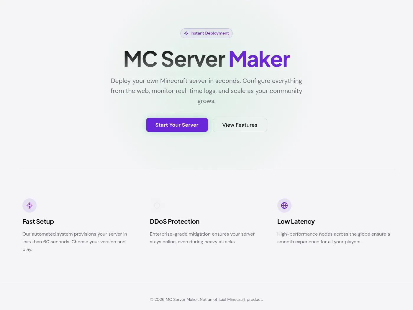 MC Server Maker