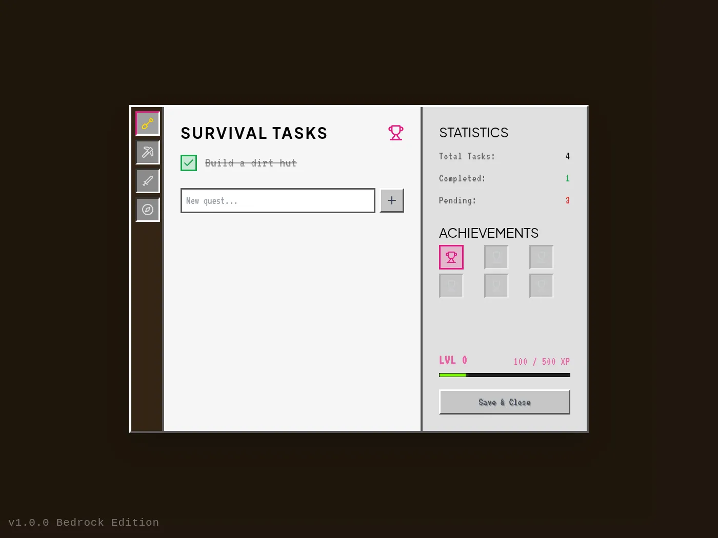 Minecraft Task Book Mod