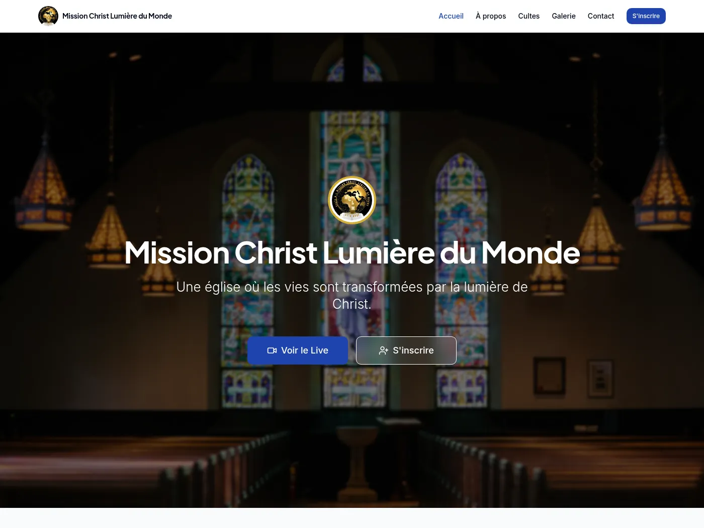 MCLM église Website
