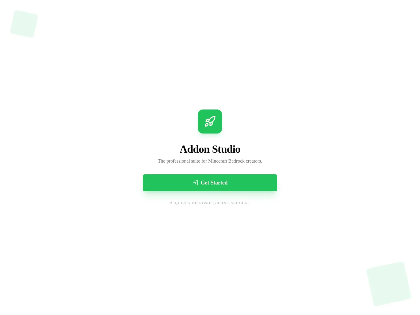 MCPE Addon Studio