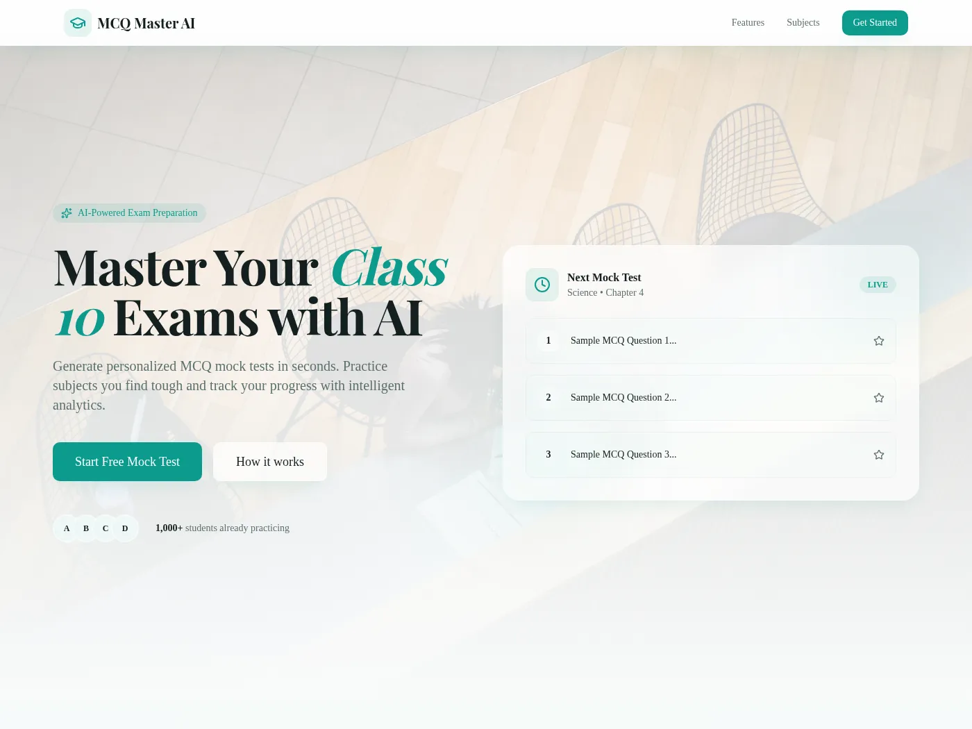 MCQ Master AI