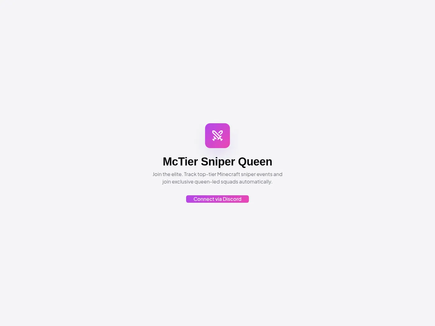 McTier Sniper Queen
