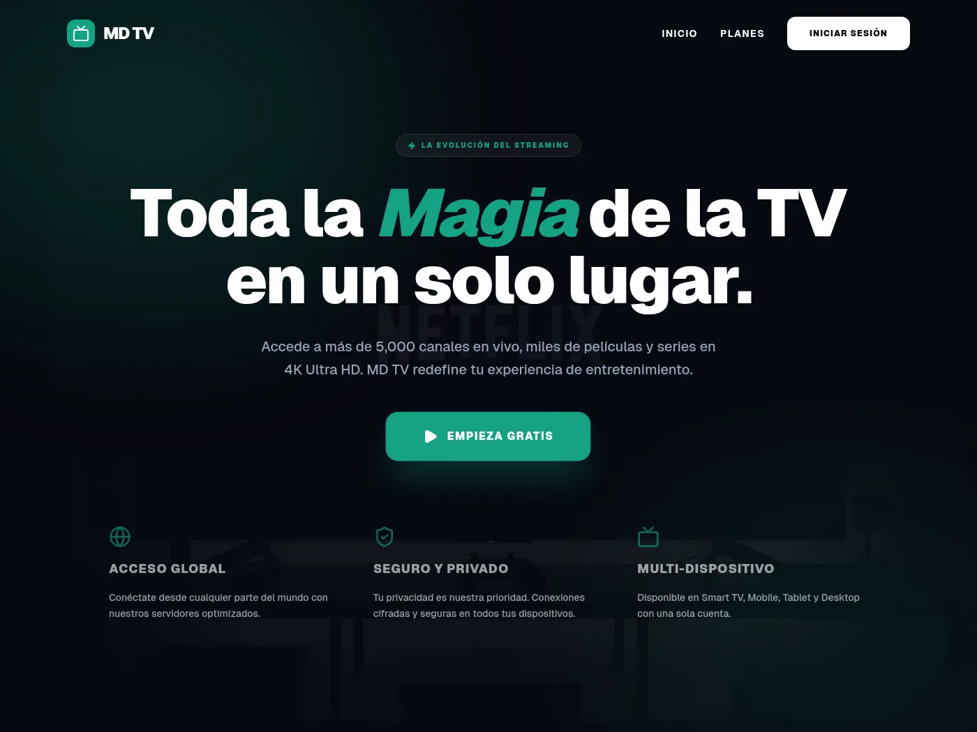 MD TV Streaming App
