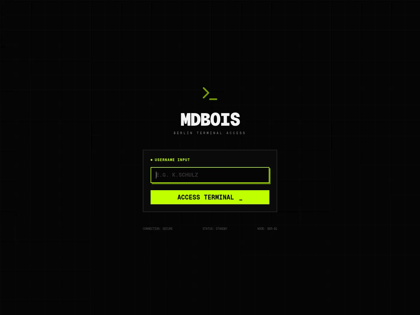 MDBOIS Email Experience