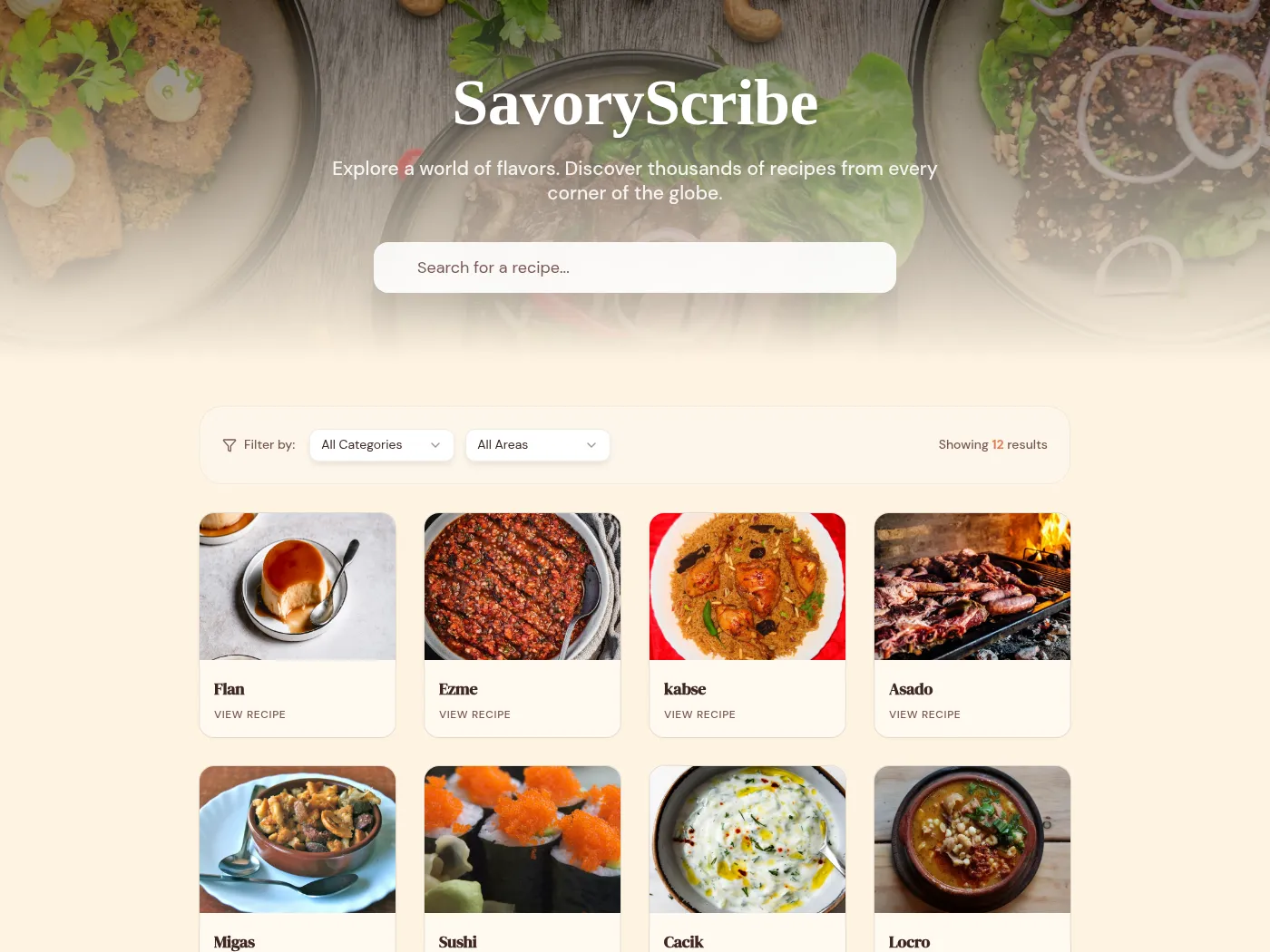 Meal Finder App