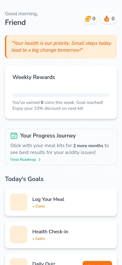 MealAchiever Retention Hub