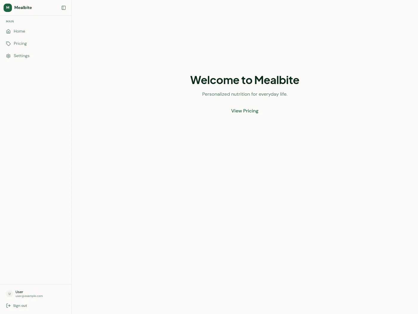 MealBite Pricing Update