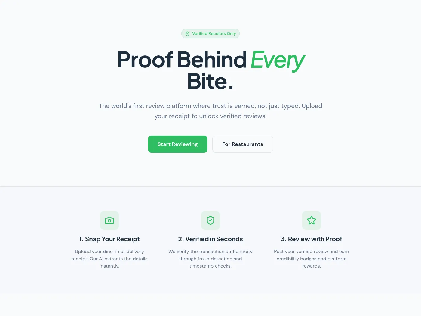 MealCred Platform