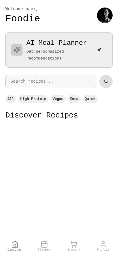 Smart MealPrep AI