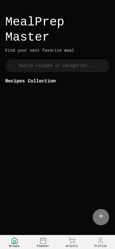 MealPrep Master