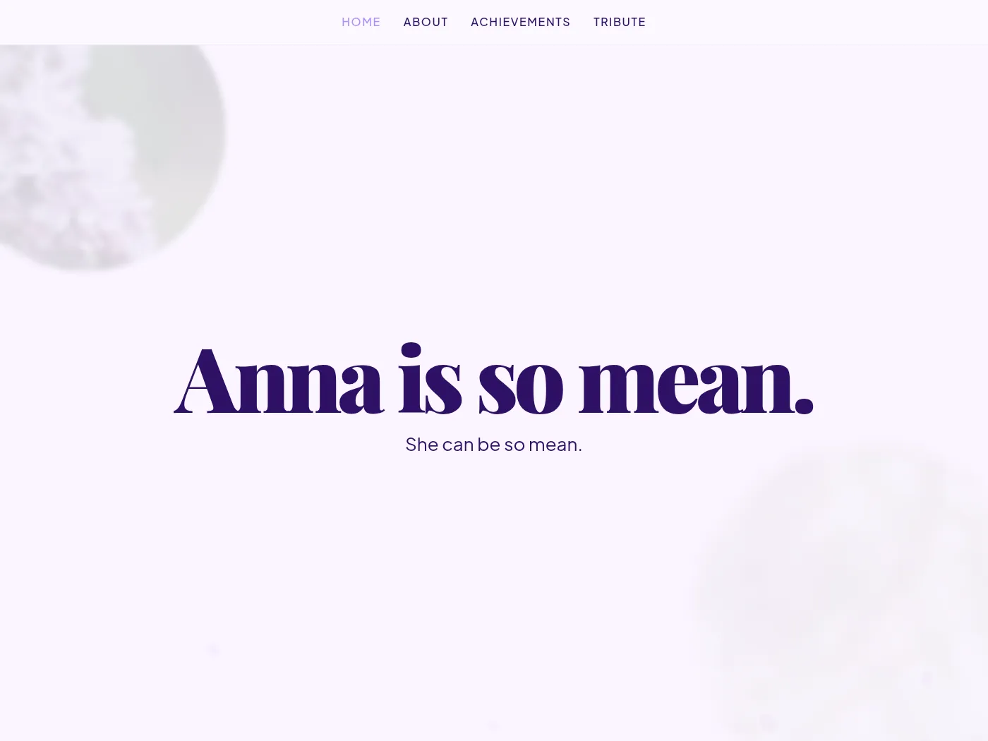 Mean Anna Tribute