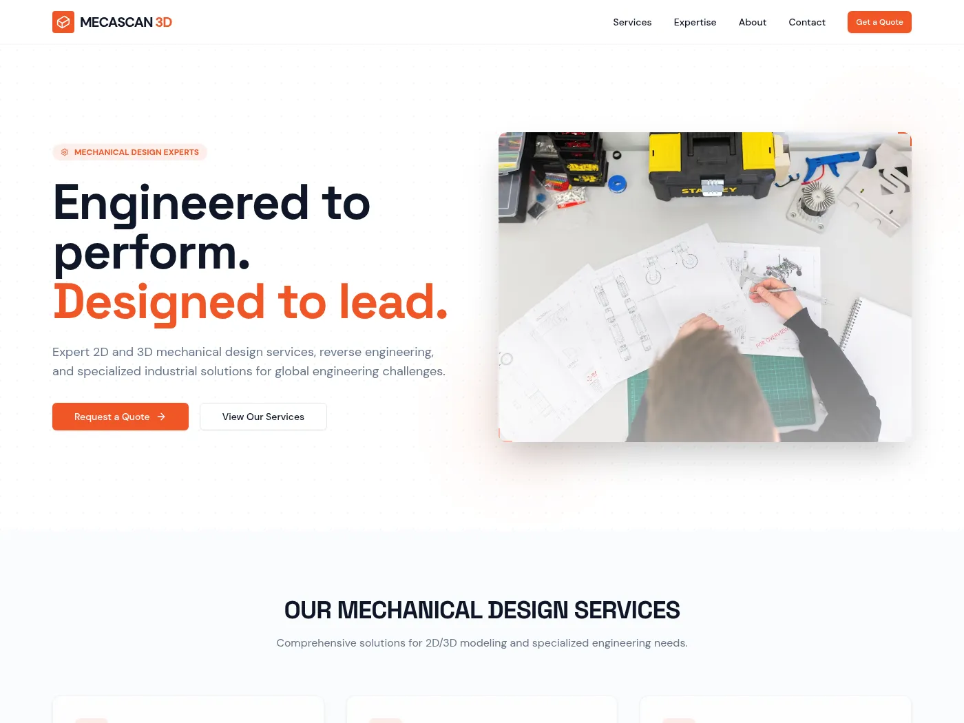 MecaScan 3D Services