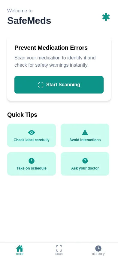 SafeMeds Checker