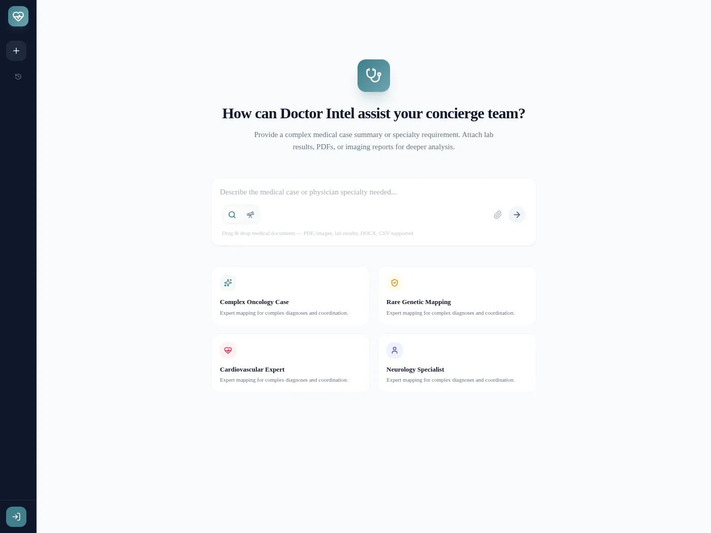 Doctor Intel Concierge