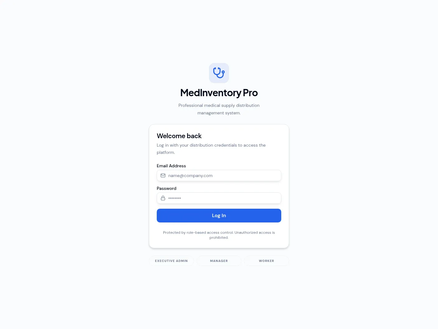 MedInventory Pro Platform