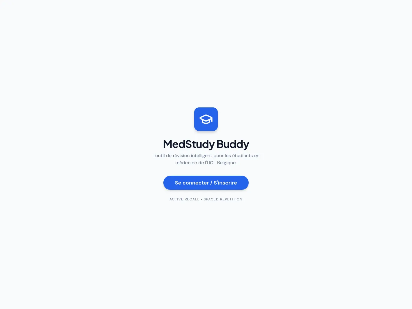 MedStudy Buddy